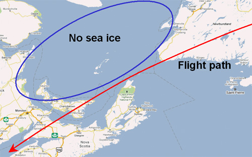 No ice – Shell Climate Change