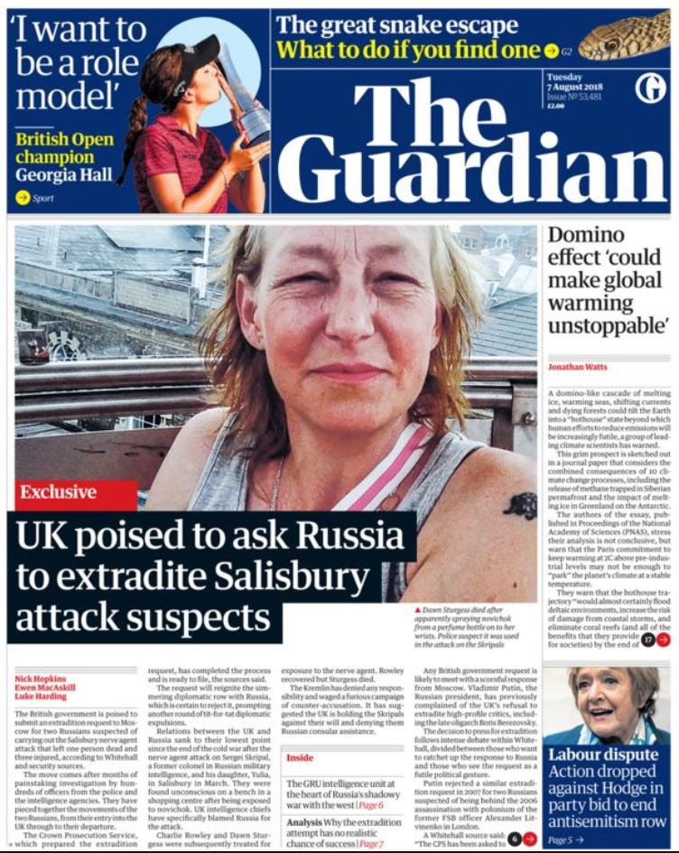 Global Warming Alert (Guardian) – Shell Climate Change